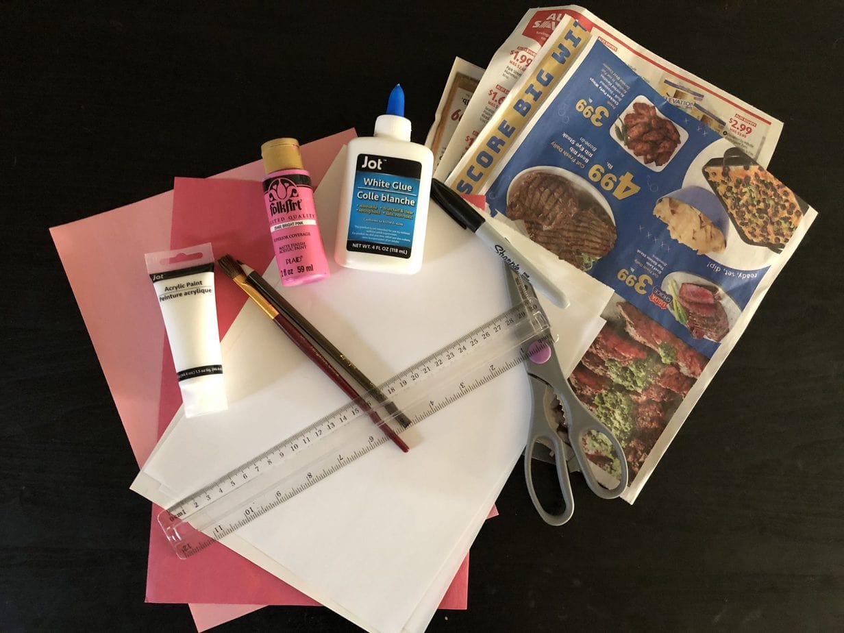 Simple DIY handprint heart card - All about Baby Blog